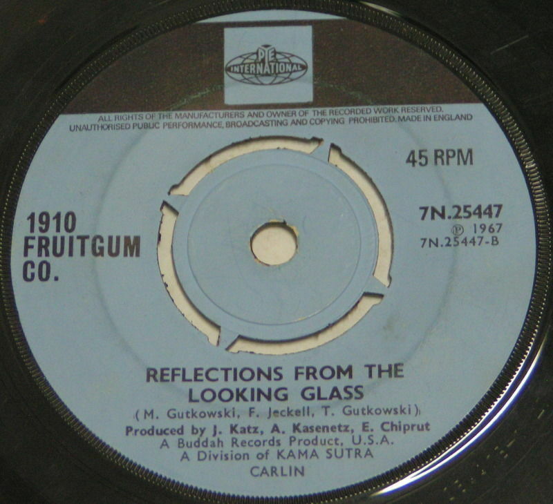 1910 Fruitgum Company Simon Says Reflections 45rpm 7 1967 Bubblegum